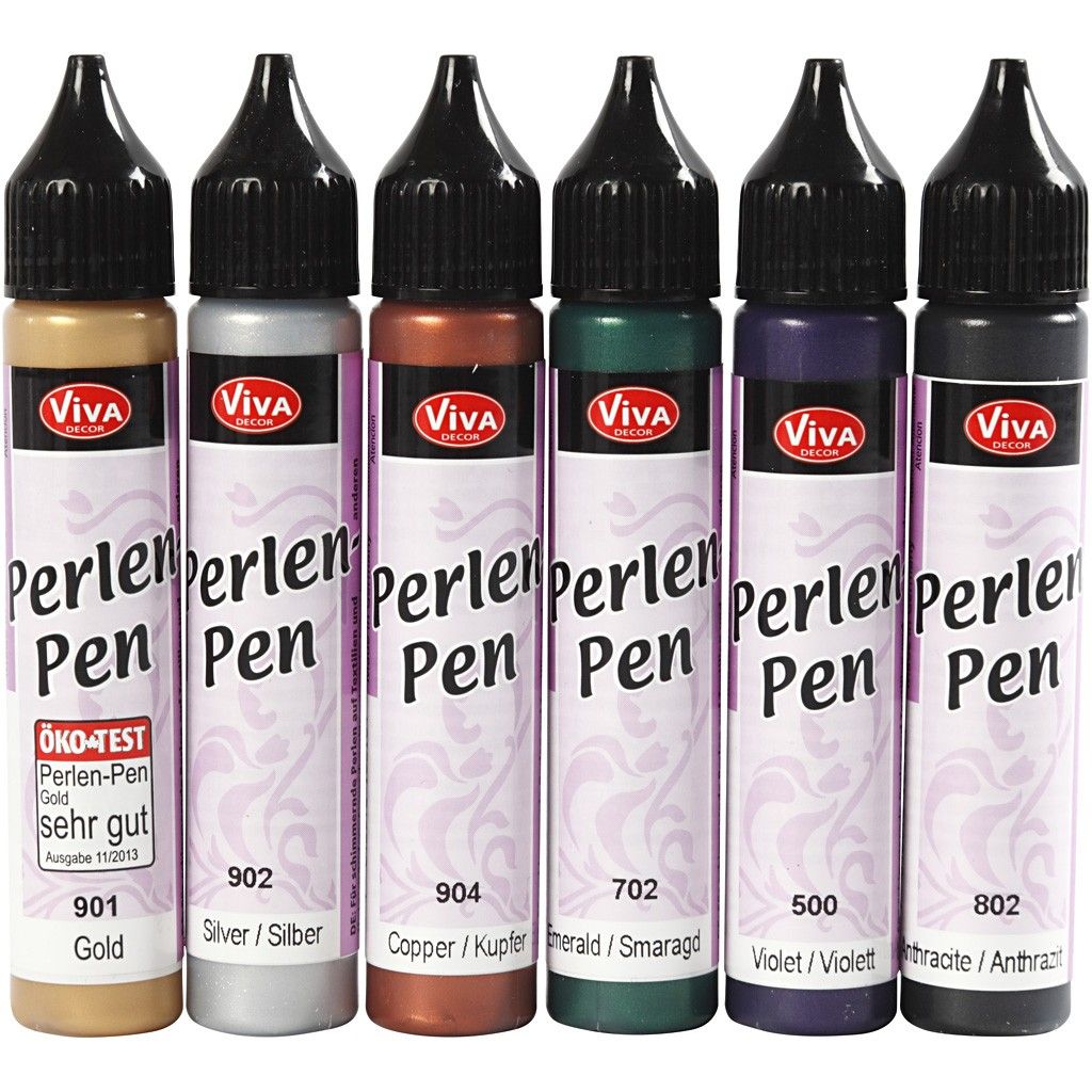 PEARL PEN Viva Decor METALLIC SET 6X25ml 25211